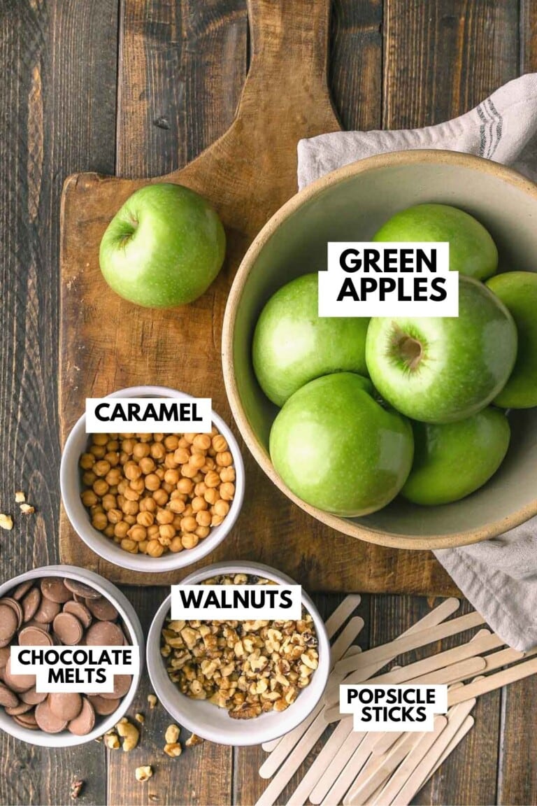 Chocolate Turtle Apple Slices - Healthy Little Peach