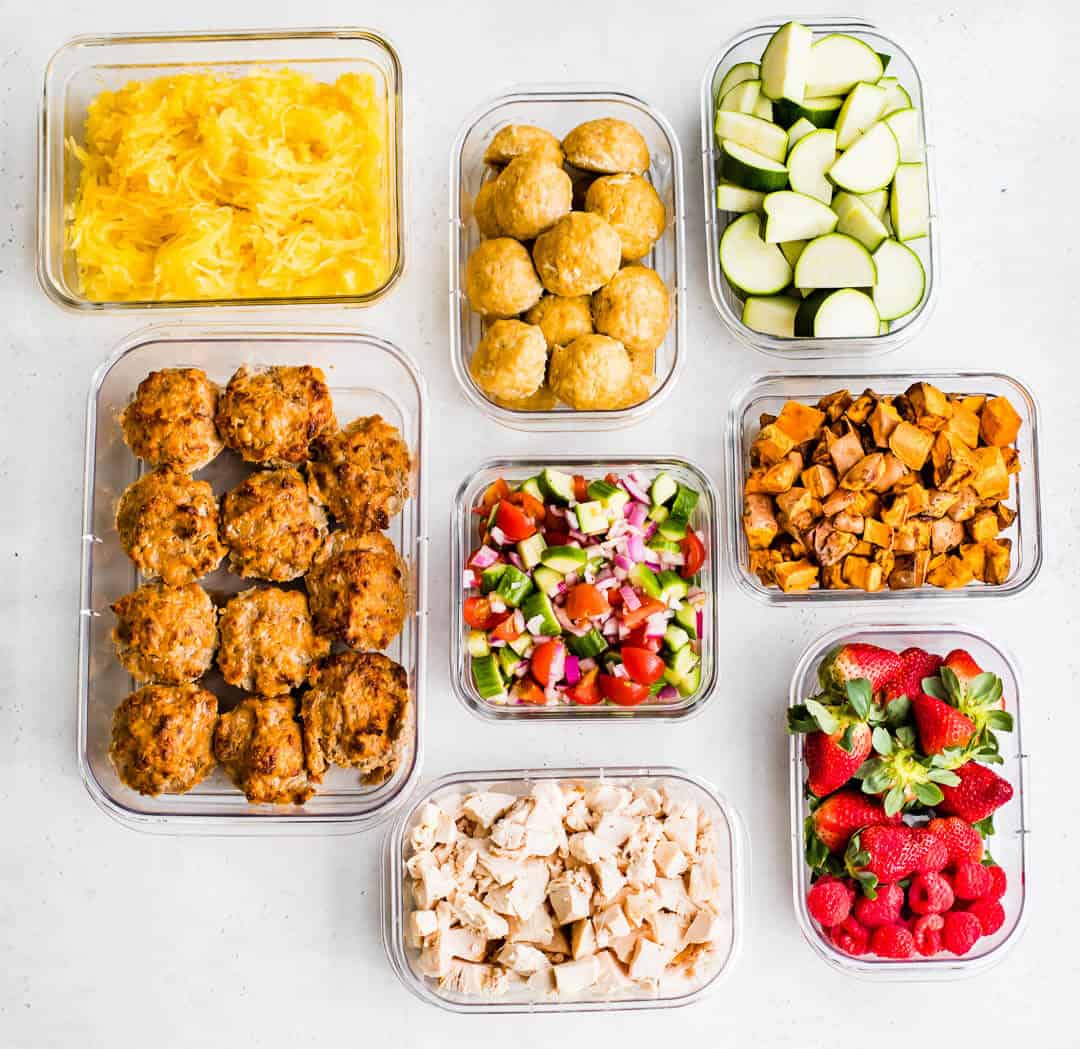 Clean Meal Prep-Buffet Style - Healthy Little Peach