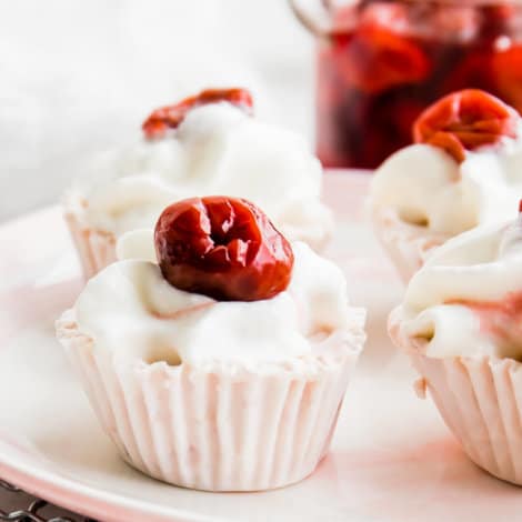 Tart Cherry Fat Bombs - Healthy Little Peach