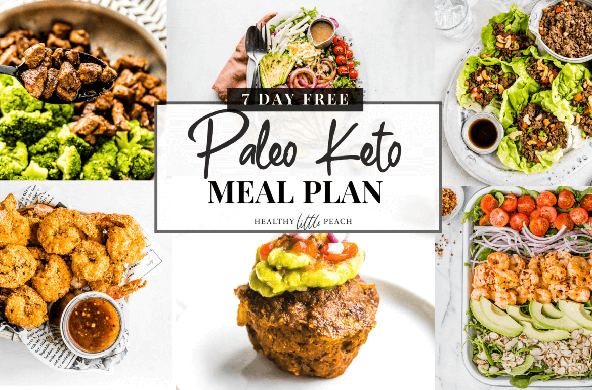 Paleo Keto Meal Plan (Week 1) - Healthy Little Peach