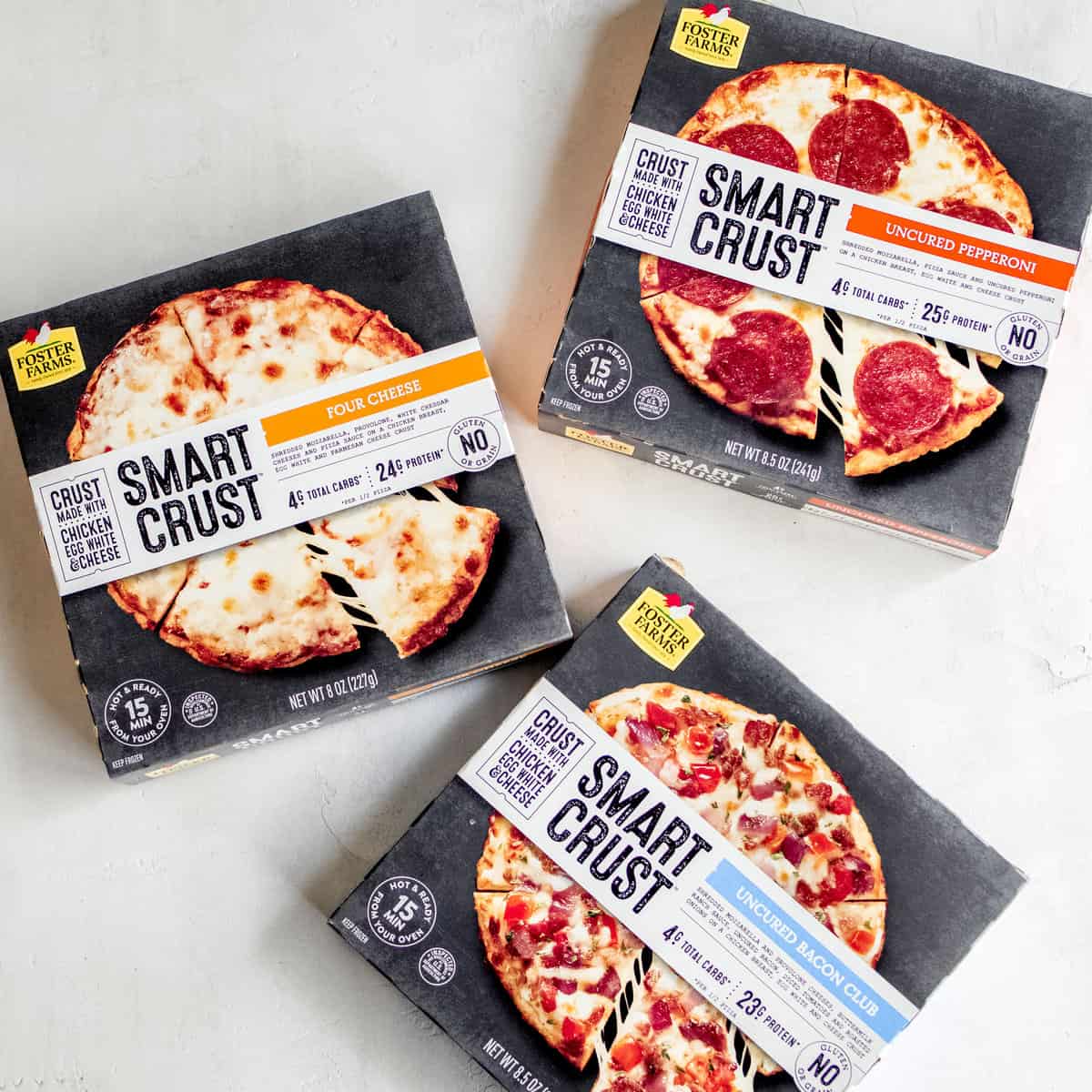 Foster Farms Smart Crust Pizza (Keto) - Healthy Little Peach