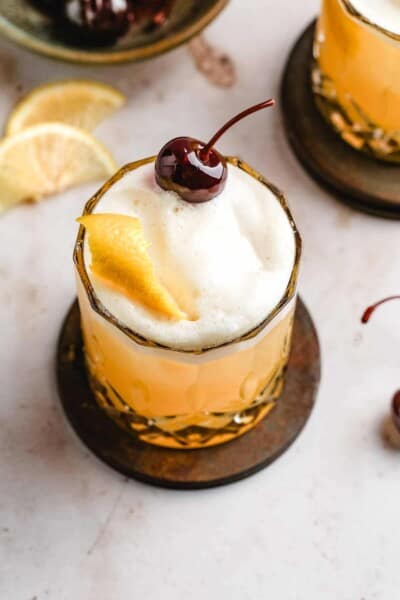 Mezcal Tini Cocktail (Smokey and Balanced) - Healthy Little Peach