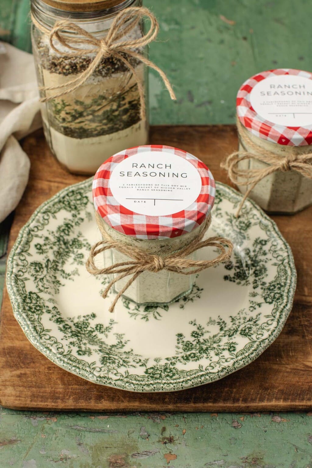 Homemade Ranch Seasoning Mix (FREE Labels) - Healthy Little Peach ...