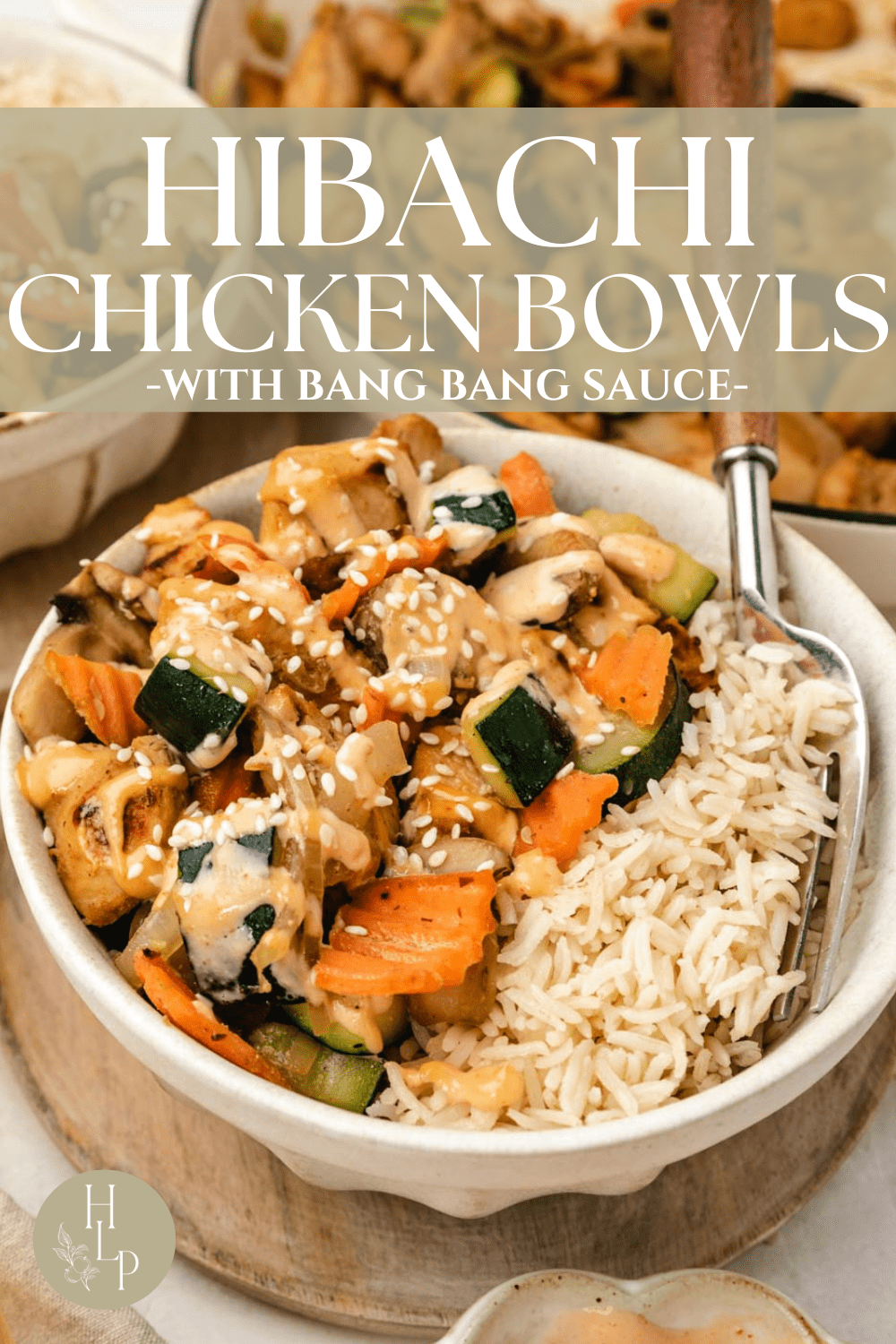 How to Make Hibachi at Home (Chicken Bowls) | Healthy Little Peach
