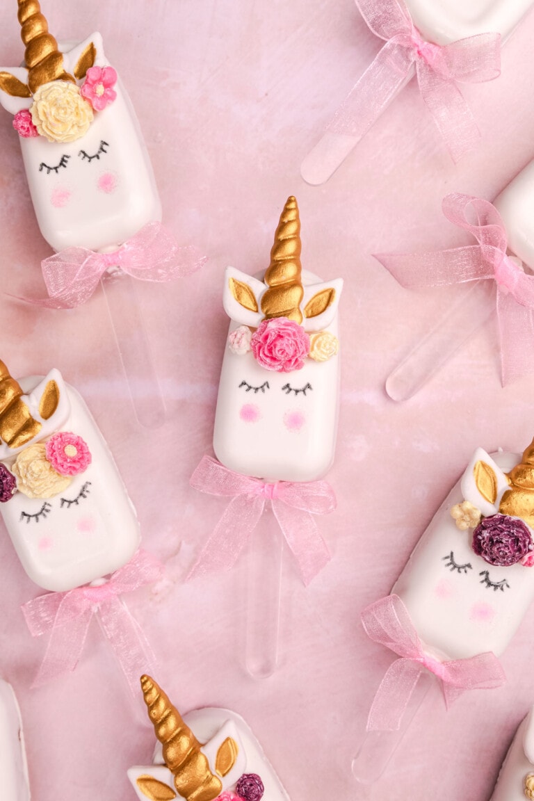 How to Make Cakesicles Recipe (Cake Popsicles) | Healthy Little Peach