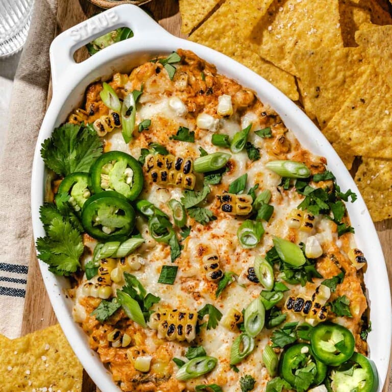 The BEST Mexican Street Corn "Elote Dip" Recipe