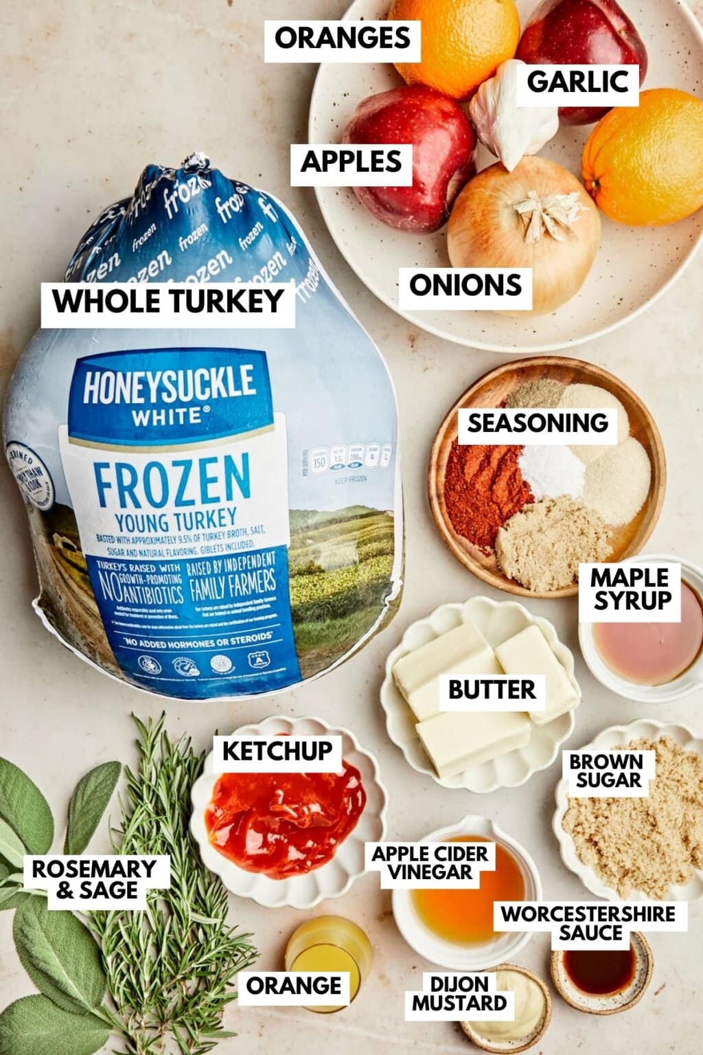 Easy Smoked Turkey Recipe with Maple BBQ Glaze | Healthy Little Peach