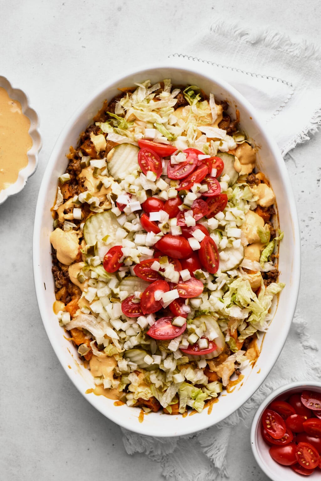 Easy Big Mac Casserole with Special Sauce | Healthy Little Peach