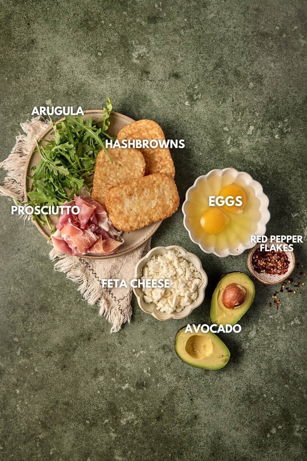 Hash Brown Avocado Toast With Prosciutto - Healthy Little Peach