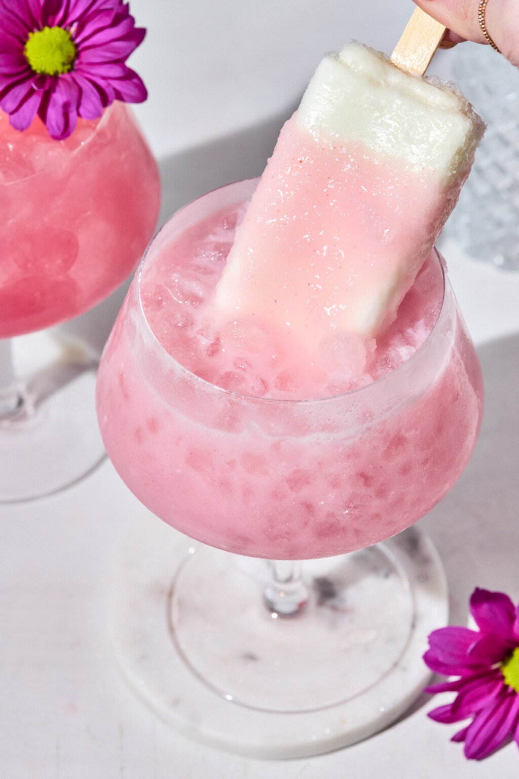 Dreamy Strawberry Coconut Mocktail Recipe | Healthy Little Peach