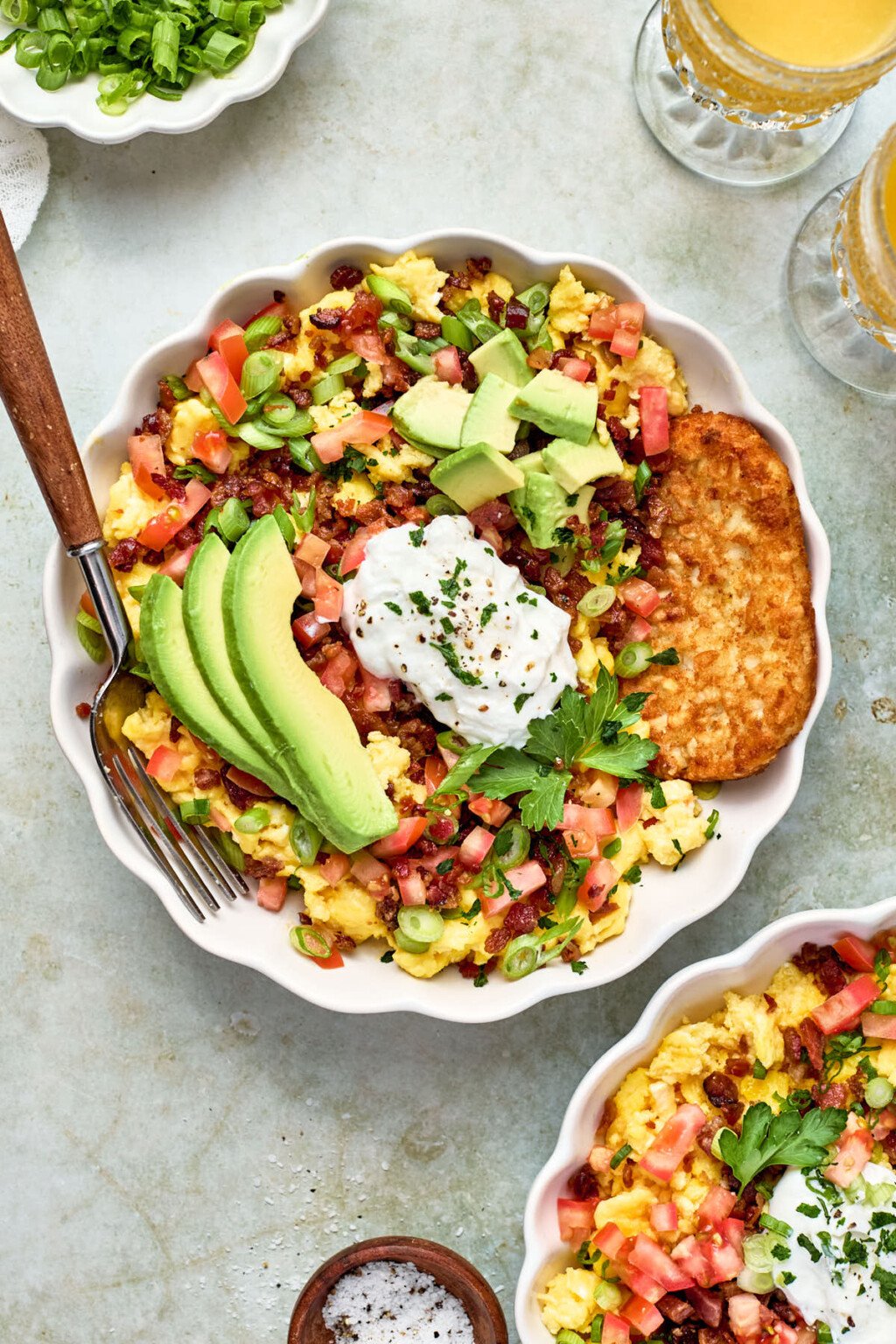 Easy High Protein Breakfast Bowls (Meal Prep Option!) | Healthy Little ...