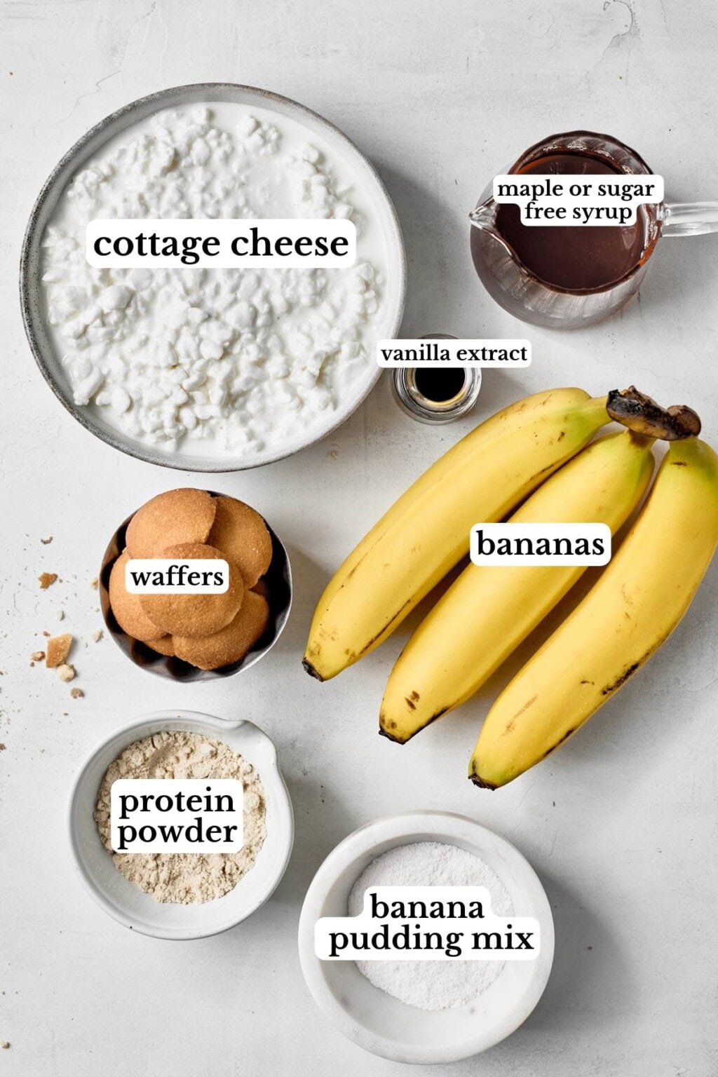 High Protein Banana Pudding - Healthy Little Peach