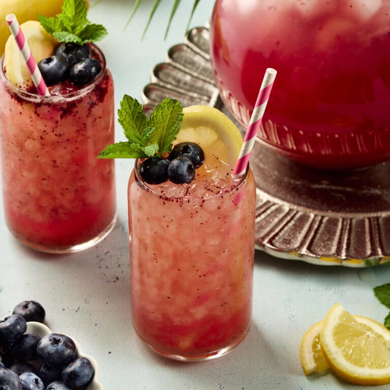 Lemon & Lime Mocktail - Healthy Little Peach