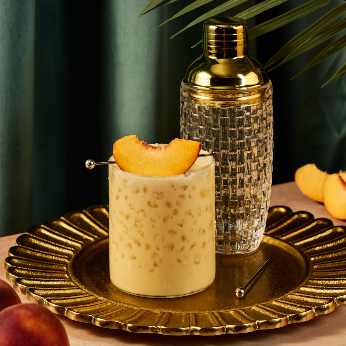 Peach Wine Slush - Healthy Little Peach