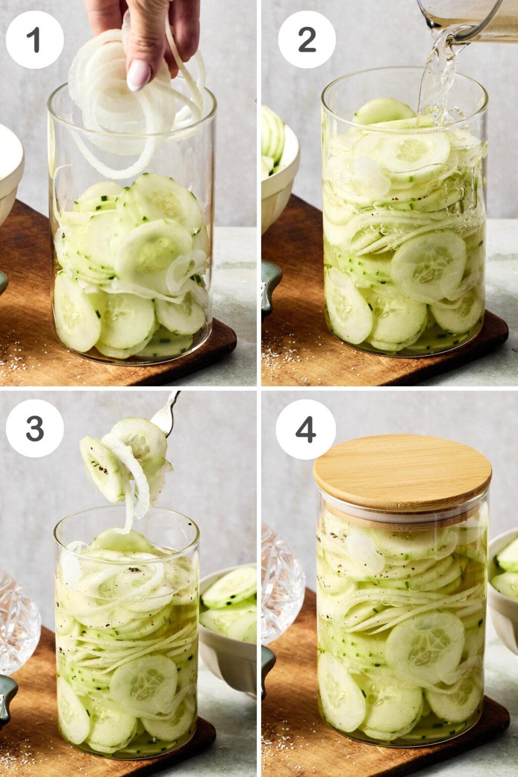 Easy Cucumber Vinegar Salad Recipe (with Sweet Onion) | Healthy Little ...