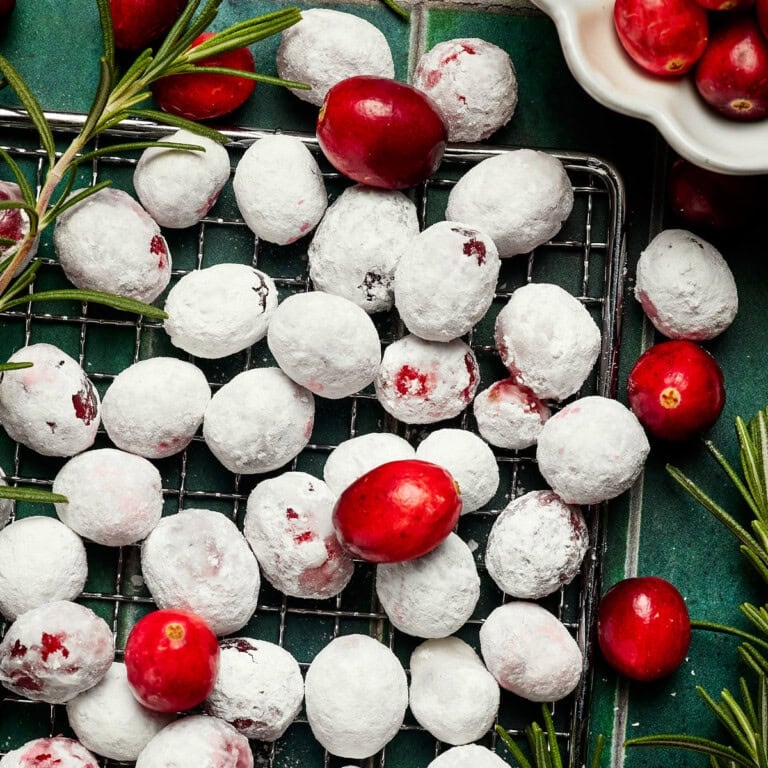 Viral Candied Cranberries Recipe | Healthy Little Peach