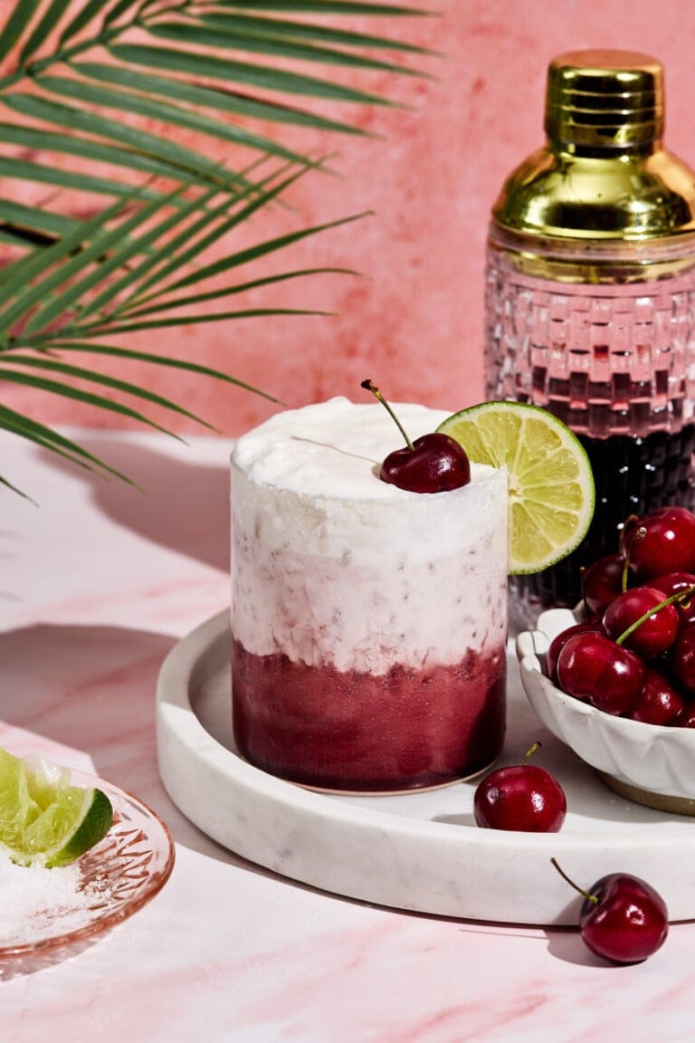Tart Cherry Mocktail Recipe | Healthy Little Peach