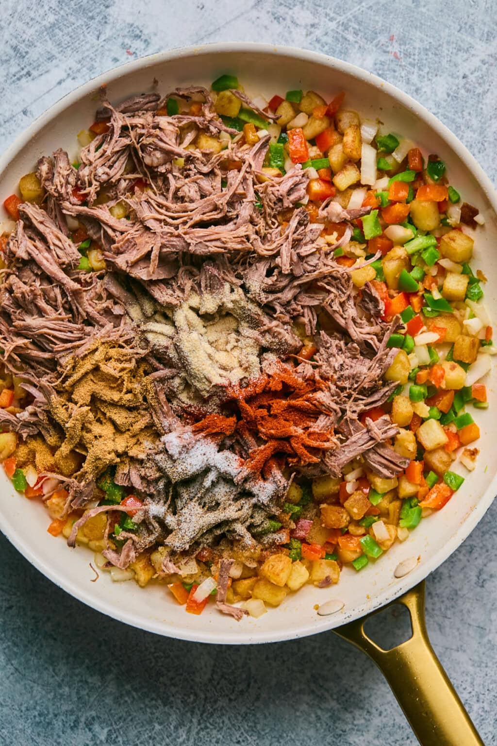 Easy Leftover Pot Roast Hash | Healthy Little Peach