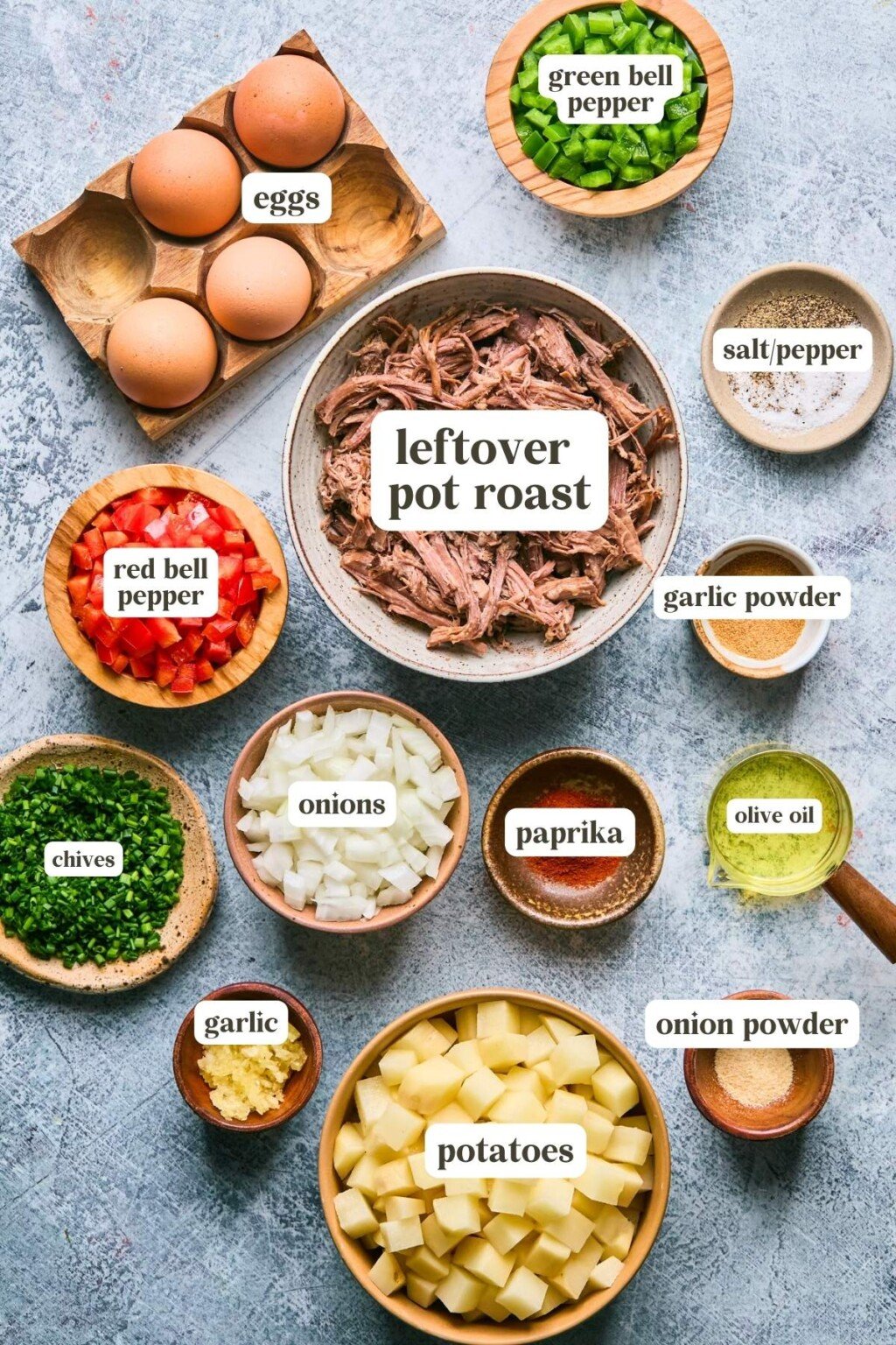 Easy Leftover Pot Roast Hash | Healthy Little Peach