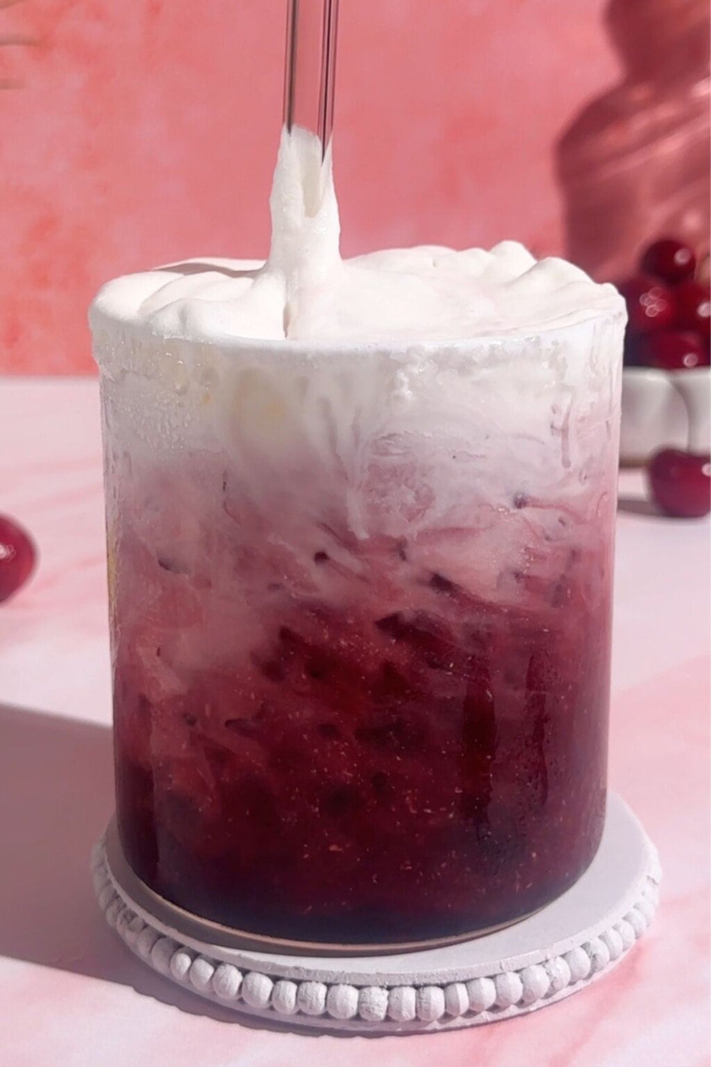 Tart Cherry Mocktail Recipe | Healthy Little Peach