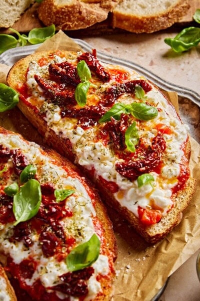 Viral High-Protein Cottage Cheese Pizza Toast (with Hot Honey ...