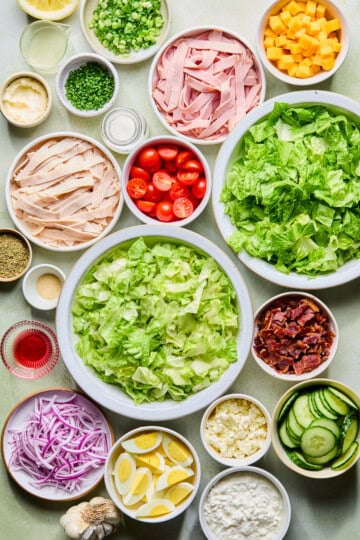 Classic Chef’s Salad Recipe with High-Protein Italian Dressing ...